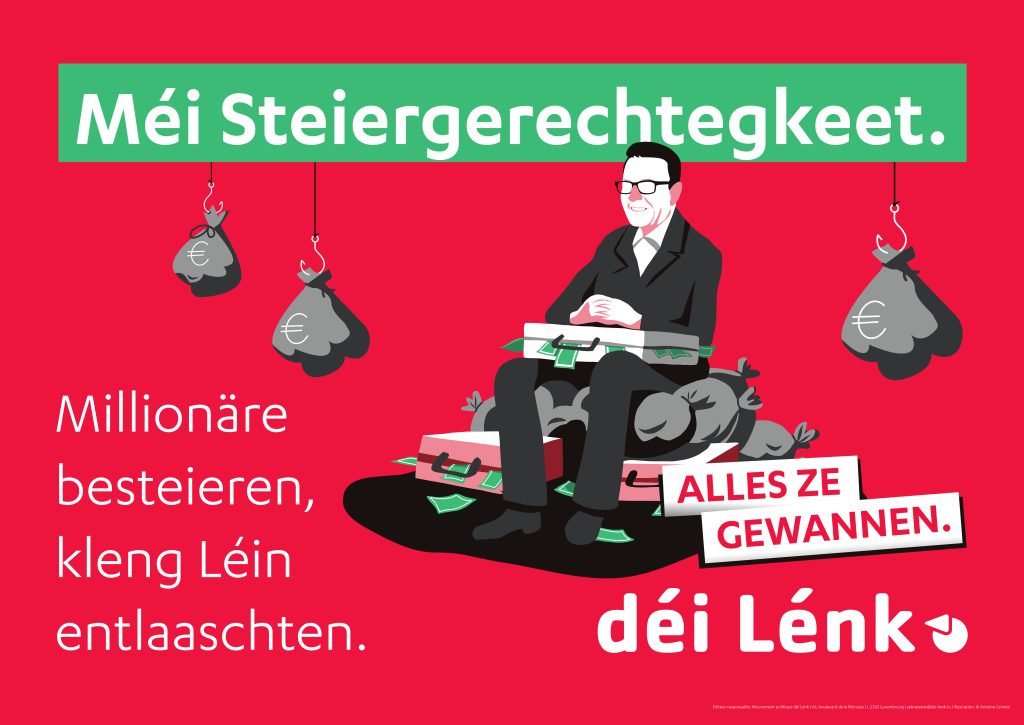 Un promoteur assigne Déi Lénk devant la justice | woxx